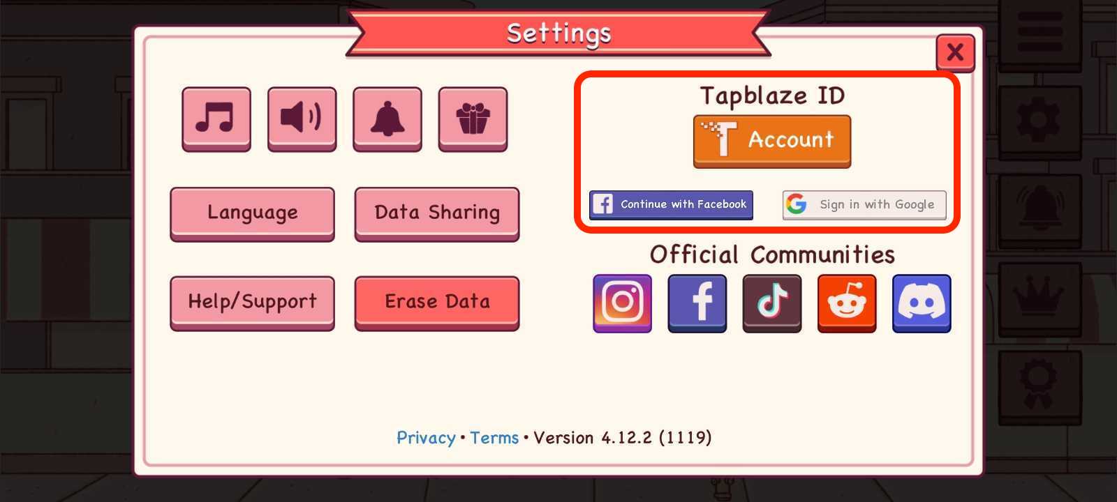 How to save data using TapBlaze ID – Main GPGP Help Center